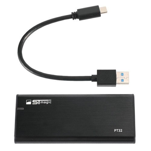 Stmagic PT32 Type-C To USB 3.1 SSD Enclosure Black