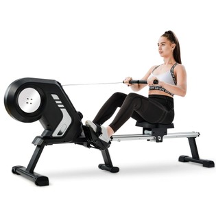 Merax Foldable Rowing Machine With Magnetic Resistance LCD Display