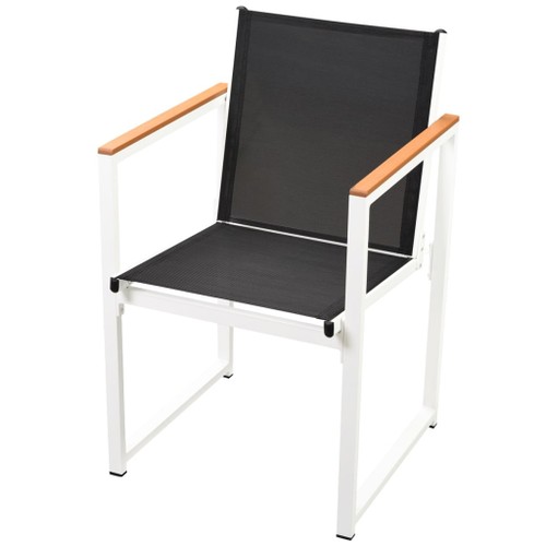 13 Piece Outdoor Dining Set with WPC Tabletop Aluminium