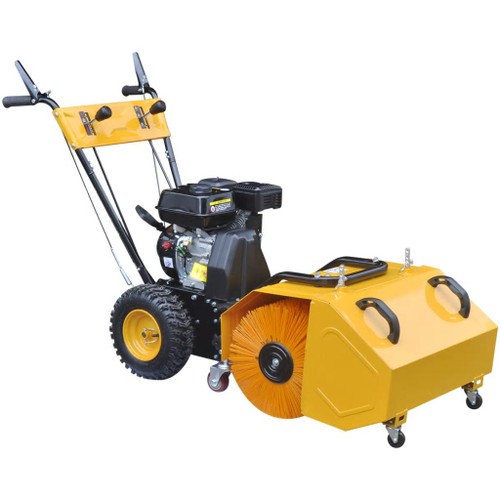 Multifunctional Petrol-powered Two-stage Snow Plough/Sweeper Set 6,5HP