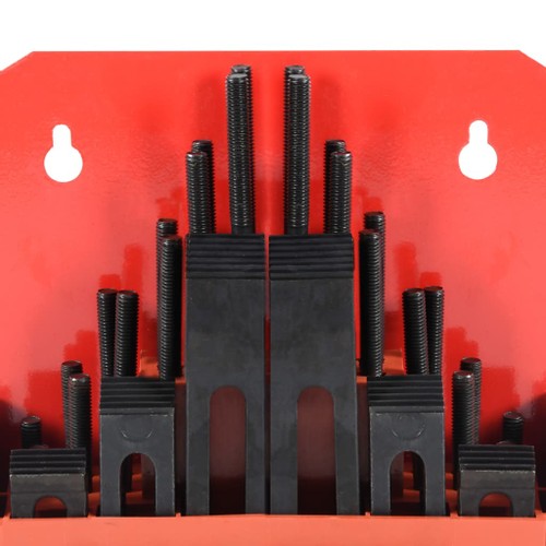 58 Pieces Clamping Set Steel T Slot M8