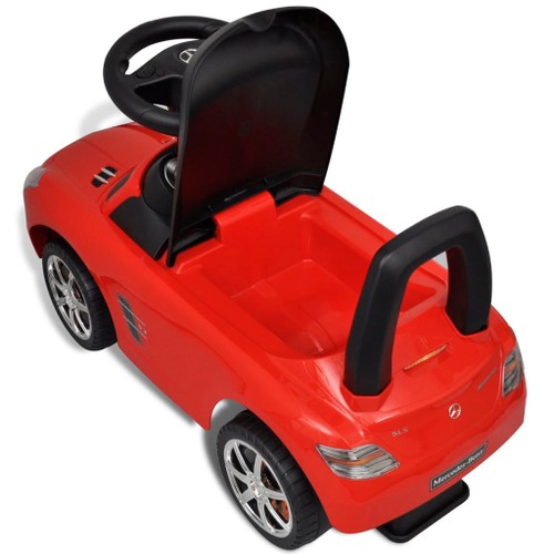 Mercedes Benz Foot-Powered Kids Car Red