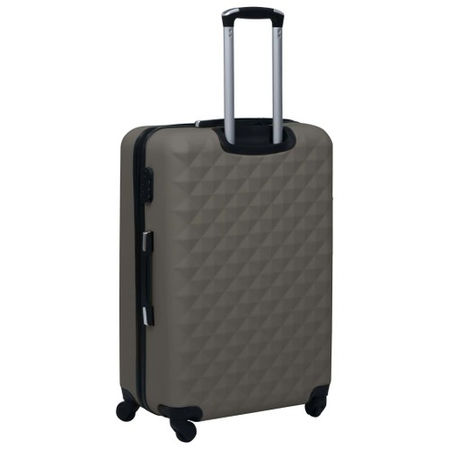 Hardcase Trolley Set 3 pcs Anthracite ABS