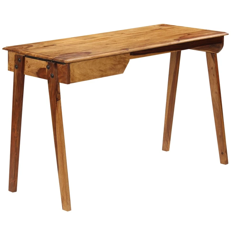 Writing Desk 118x50x76 cm Solid Sheesham Wood