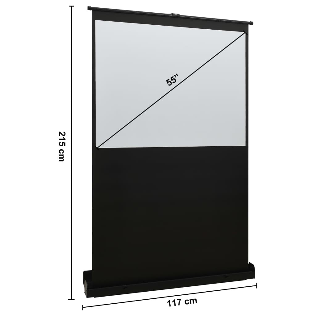 Floor Rising Projection Screen 55" 4:3