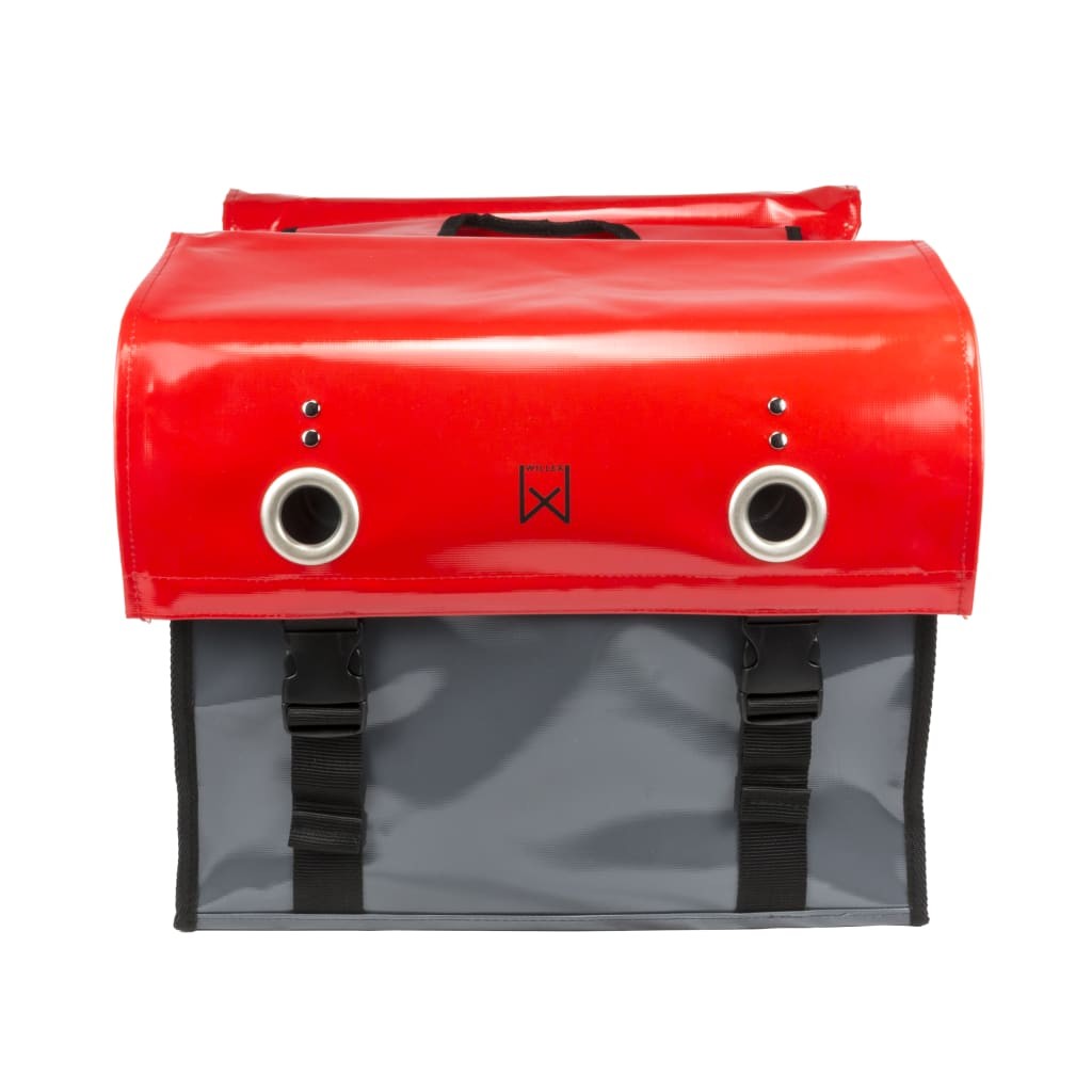 Willex Newspaper Bag 52 L Red and Dark Grey 10929