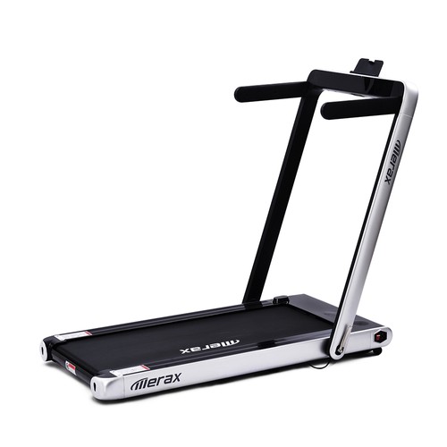 Merax 2.25 HP Electric Folding Treadmill Silver