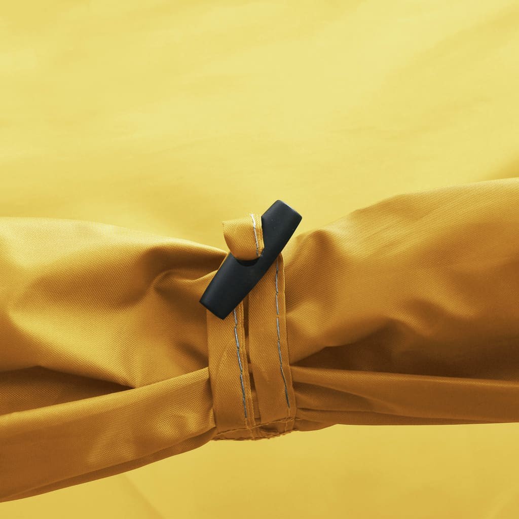 Tunnel Camping Tent 4 Person Yellow