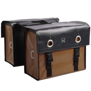 Willex Newspaper Bag 52 L Matt Black and Matt Brown