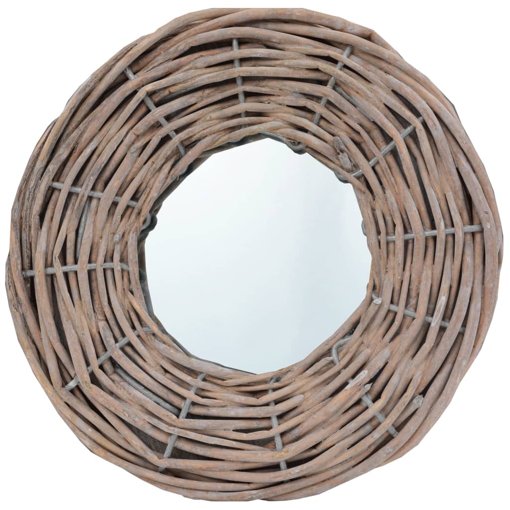 Mirrors 3 pcs 15 cm Wicker