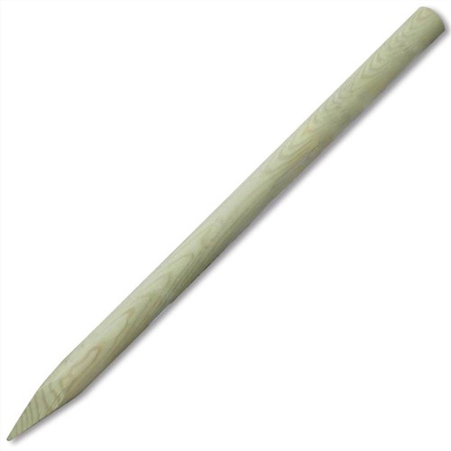 Pointed Fence Posts 12 pcs Impregnated Wood 150 cm