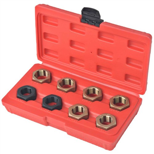 8 Piece Axle Spindle Rethreading Set