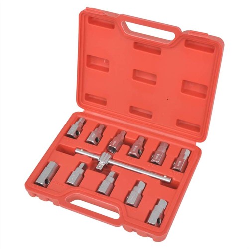 3/8" Oil Drain Sump Plug Key Set