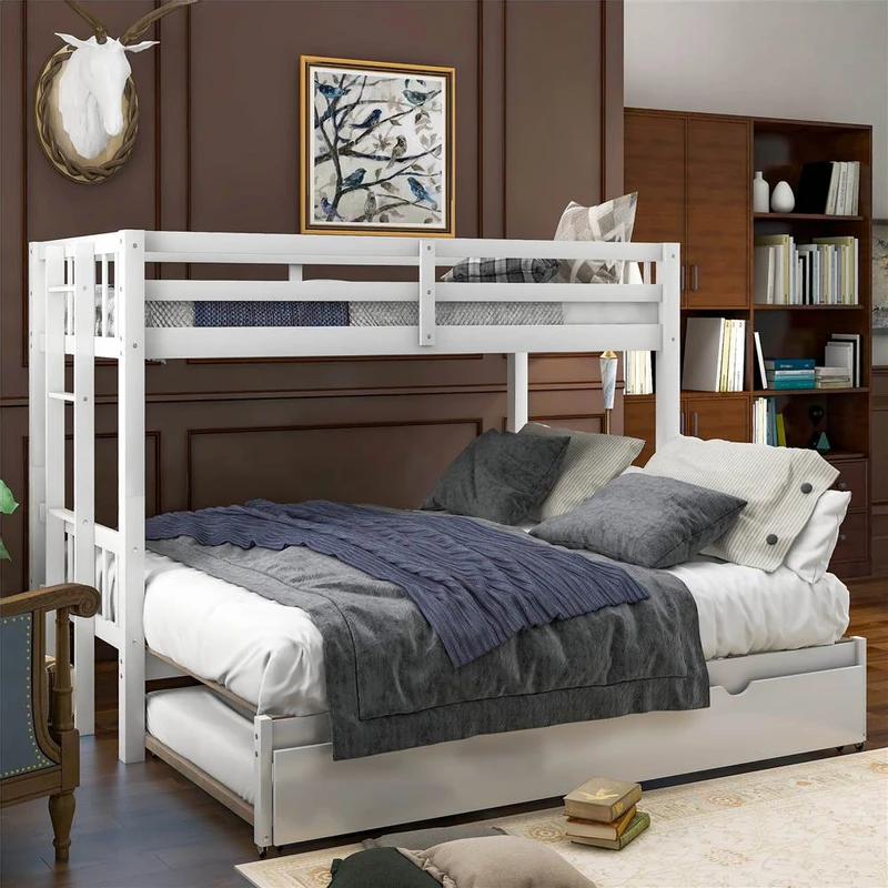 King size bed with bunk bed store