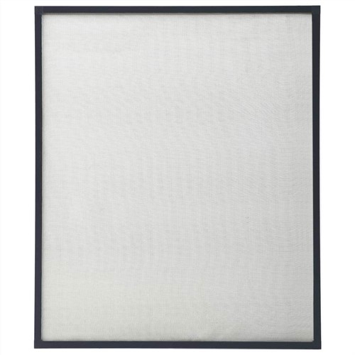 Insect Screen for Windows Anthracite 80x100 cm