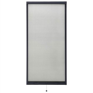Roll down Insect Screen for Windows Anthracite 60x150 cm