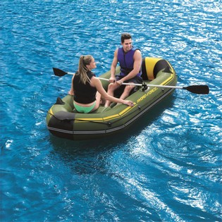 Bestway Hydro-Force Inflatable Raft Marine Pro with Hand Pump 65096