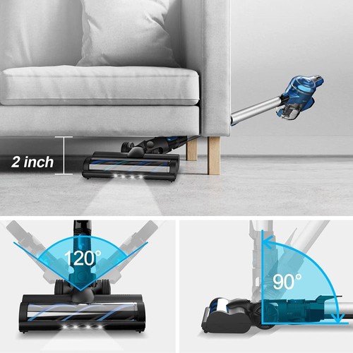 INSE S6 Cordless Handheld Vacuum Cleaner Blue