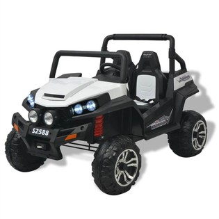 80188 Electric Ride-On Car 2 Persons XXL White and Black