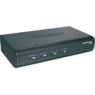 KVM switch Trendnet TK-423K QXGA Black | Europe