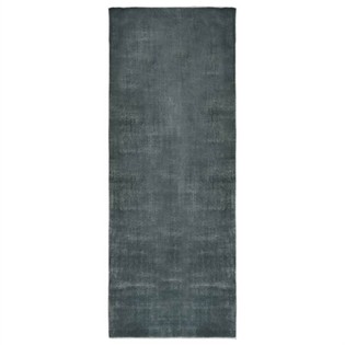 Carpet Runner Washable Foldable Grey 80x200 cm Polyester