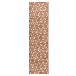 Carpet Runner Light Brown 80x400 cm