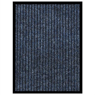 Doormat Striped Blue 40x60 cm