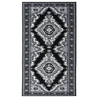 Runner Rug BCF Black 100x150 cm