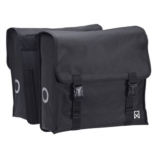 Willex Bicycle Double Bag 46 L Black