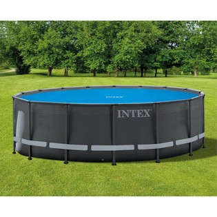Intex Solar Pool Cover Blue 488 cm Polyethylene