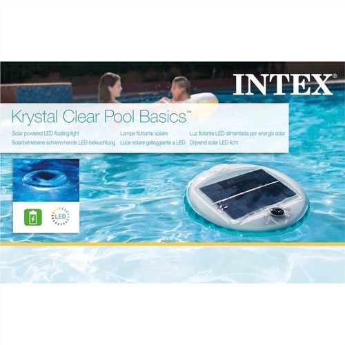 Intex Solar Powered LED Floating Pool Light