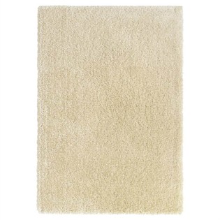 High Pile Shaggy Rug Beige 160x230 cm 50 mm