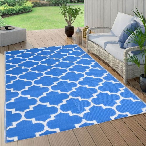 Outdoor Rug Blue 120x180 cm PP