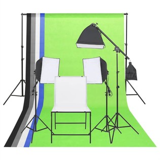 Photo Studio Lighting Kit with Shooting Table
