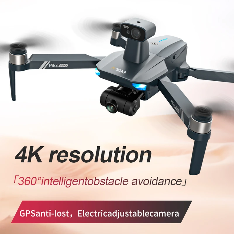 JJRC X19 PRO 4K GPS Drone RTF Obstacle Avoidance Two Batteries