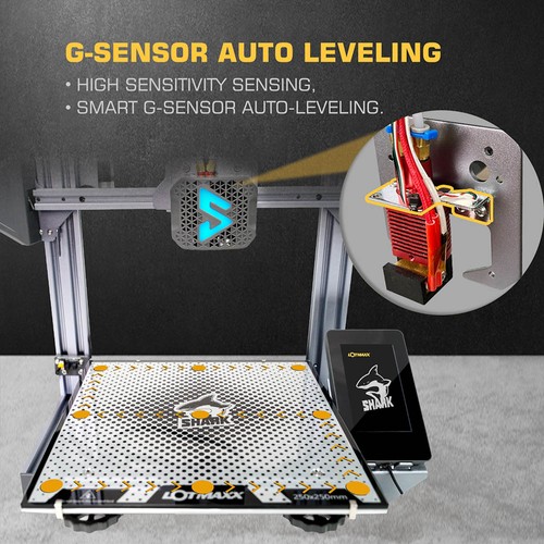 LOTMAXX Shark V3 3D Printer and Laser Engraving