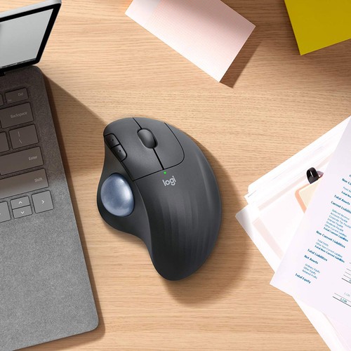 Logitech M575 Wireless Trackball Mouse Black