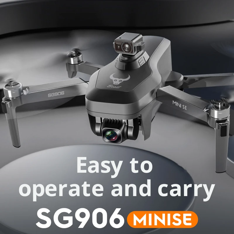 ZLL SG906 MINI SE RC Drone 5G WiFi FPV GPS with 4K Two Batteries