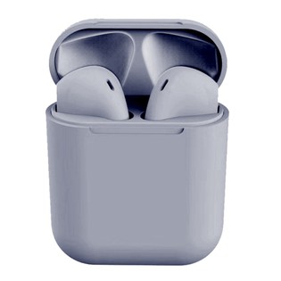 I12 Macaron TWS Earbuds Bluetooth 5.0 Grey