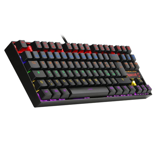 Redragon K552 Rainbow Backlight TKL Mechanical Gaming Keyboard