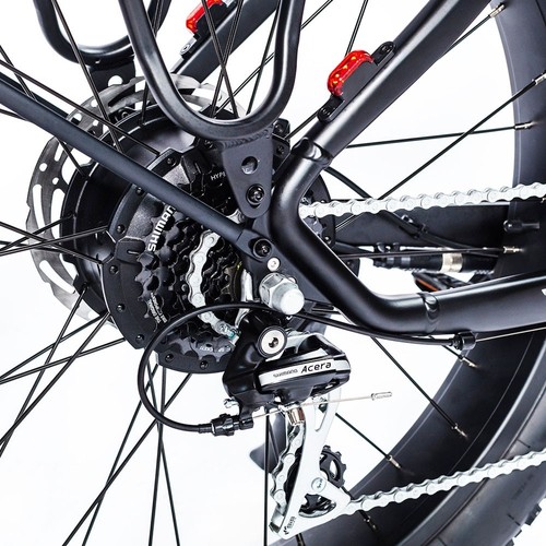 Troxus Explorer Step Over E-Bike 26'' 750W Motor 48V 20AH 45Km/h Black