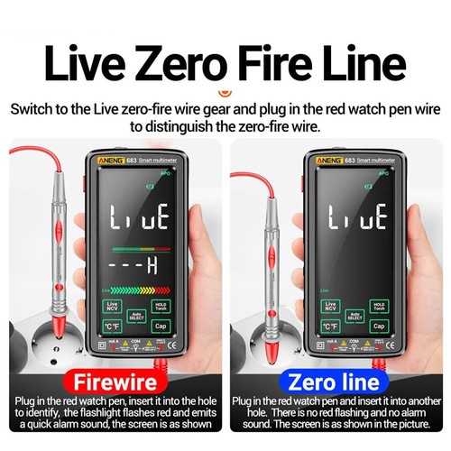 ANENG 683 Digital Multimeter Black