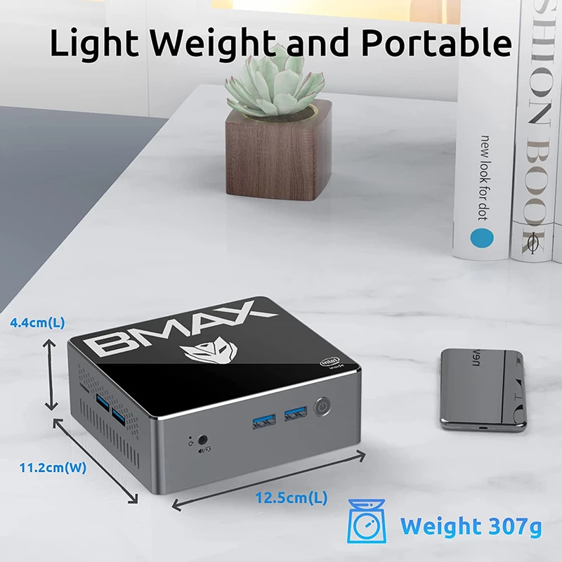 BMAX B2 Pro Mini PC 8GB RAM 256GB SSD EU