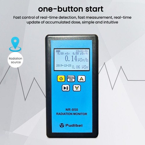 NR-850 Geiger Counter with 5 Measurement Units