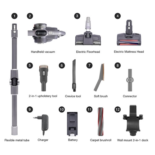 Xiaomi JIMMY H10 Flex Handheld Cordless Vacuum Cleaner 245AW | Poland