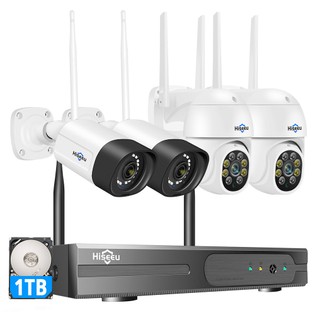 Hiseeu 8CH Wireless Security Camera Kit
