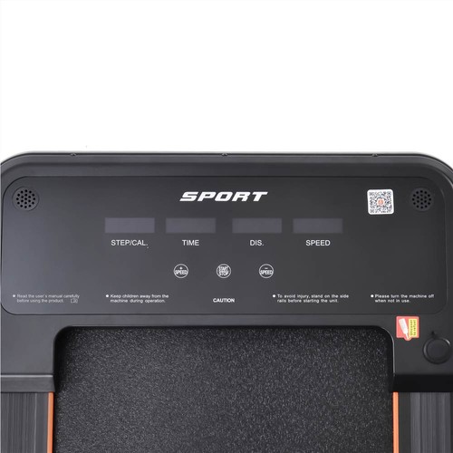 2.5HP Horizontally Foldable Electric Treadmill Motorized Running ...