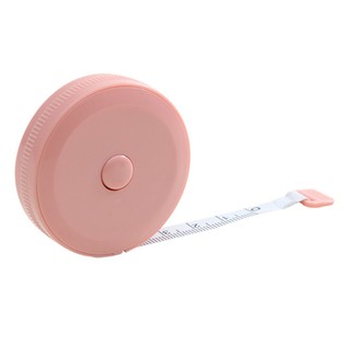 150cm Round Plastic Tape Measure Pink