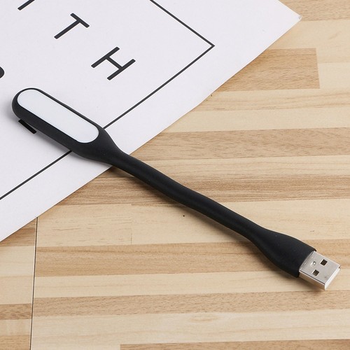 Portable USB LED Reading Light Black