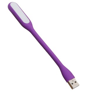 Portable USB LED Reading Light Purple